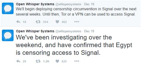 Signal Private Messenger Blocked In Egypt