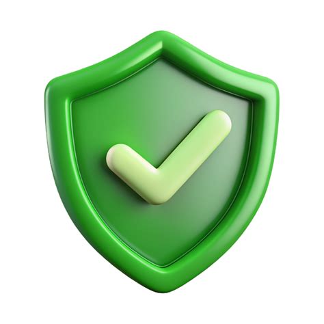 3d Shield Checkmark Icon 3d Shield Checkmark Symbol 3d Shield Checkmark