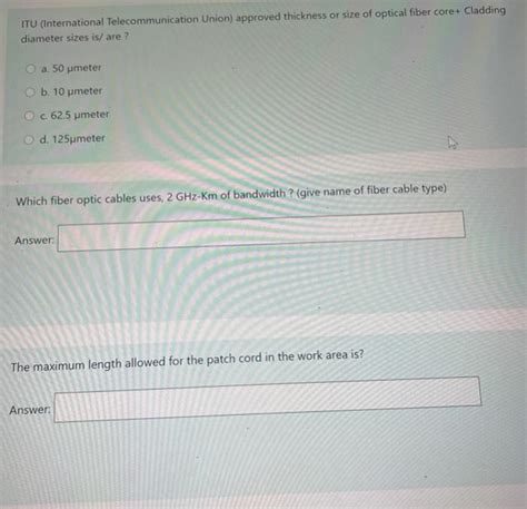 Solved ITU International Telecommunication Union Approved Chegg