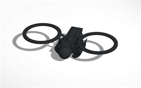 3d Design Heli Hovercraft Tinkercad