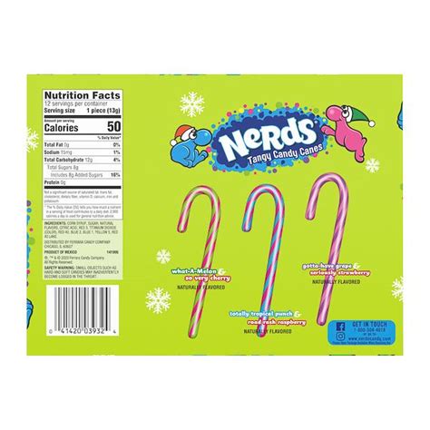 Nerds Candy Cane — Snackathon Foods