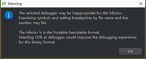 Win Qt Creator The Selected Debugger May Be Inappropriate For