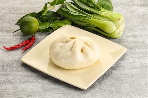 Premium Photo Chinese Steamed Bun Dim Sum