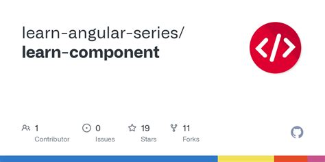 Github Learn Angular Series Learn Component