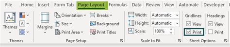 Gridlines In Excel What Is It How To Add Remove Hide Print