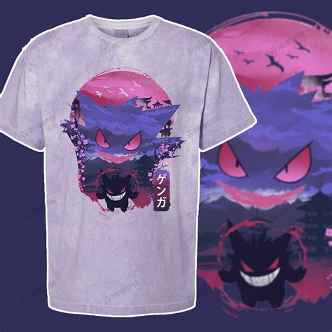 Ukiyo Gengar Custom Blast Tee The Waypro