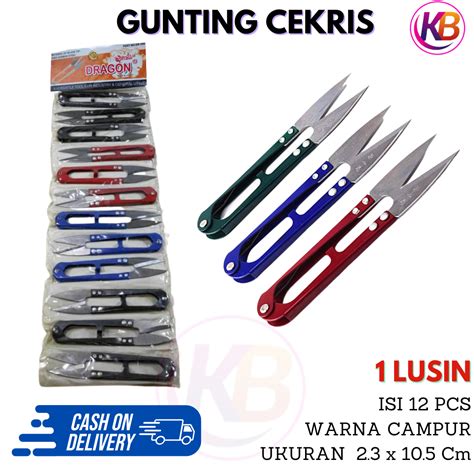 Gunting Cekris Untuk Keperluan Menjahit Dan Bordir Gunting Buang