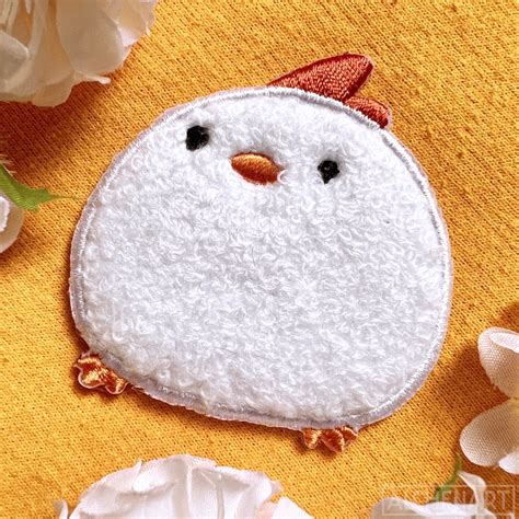 Chicken Patch Chenille Acorviart