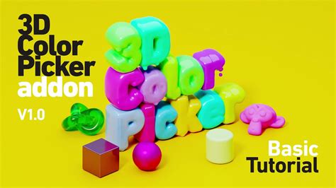 Addon 3d Color Picker Released Scripts And Themes Blender Artists