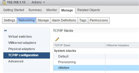 Configuring The Vmotion Tcpip Stack For Layer 3 Vmotion Adil Arif