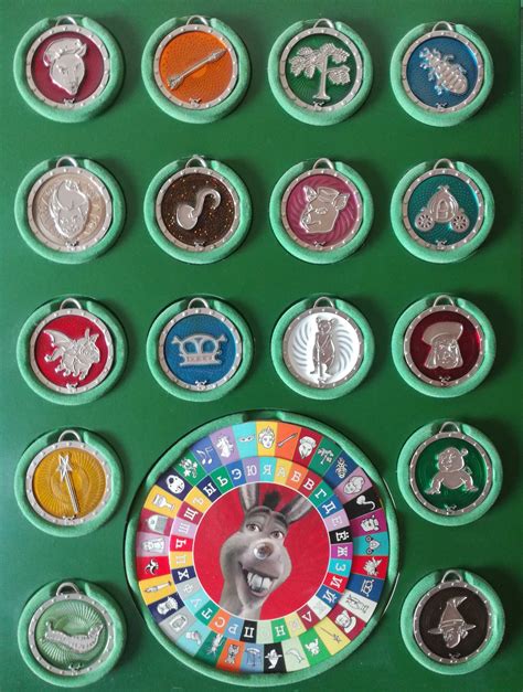 Шрек Shrek Adventures медальйони альбом амулети жетоны антикваріат 2 030 грн Інші дитячі