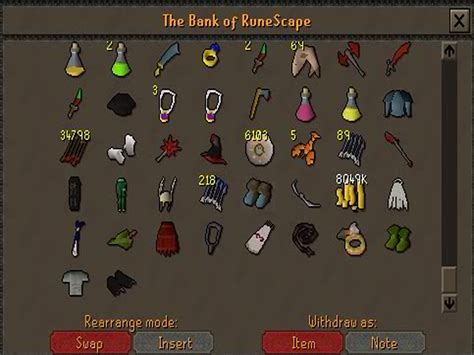 How To Control Inventory In Runescape 4 Steps With Pictures