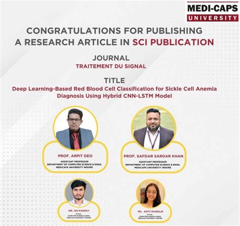 Ish Pandey On Linkedin Research Deeplearning Healthcareinnovation Sicklecellanemia