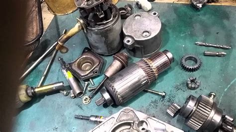 부산 수입차정비 유림모터 랜드로버 디스커버리 스타트모터 고장 분해하기 Youtube