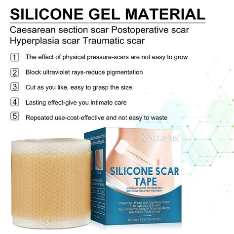 Silicone Scar Tape Roll 15m Medical Grade Professional Strips For