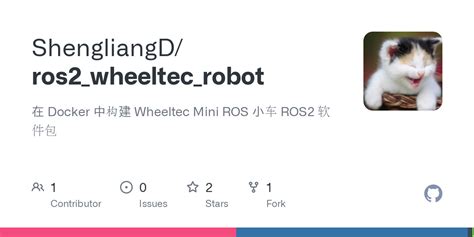 GitHub shengliangd ros2 wheeltec robot 在 Docker 中构建 Wheeltec Mini