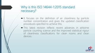 Clean Room Design Consultants ISO 14644 PPTX