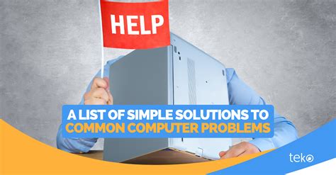 Common Computer Problems & Their Solutions - Tips by Teko.ph