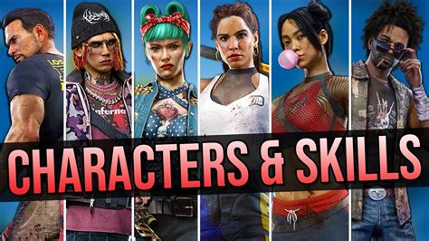 Dead Island 2 Characters