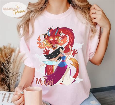 Mulan Mushu Dragon Shirt Dragon Disney Shirt Mulan Princess Shirt