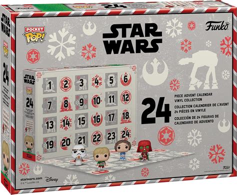Адвент календарь Звездные войны (24 сюрприза) от Funko - купить в ...