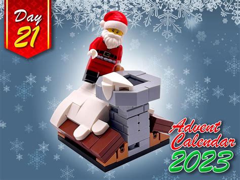 Lego Moc Advent Calendar Day 21 Rooftop By Ibrickeditup Rebrickable