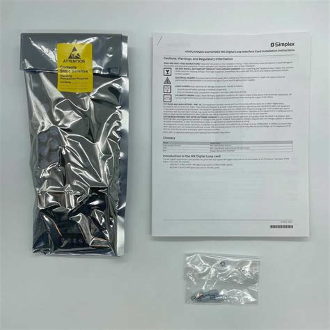 Simplex 4100 6077 Mx Digital Loop Card
