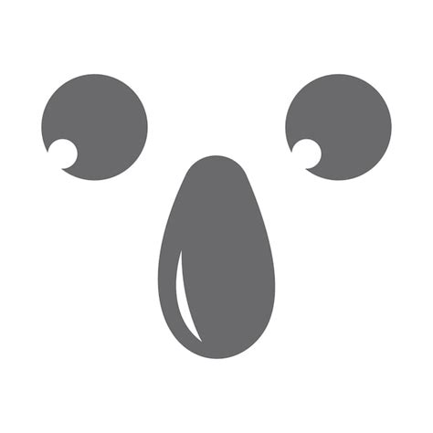 Premium Vector Koala Icon Logo Design Illustration