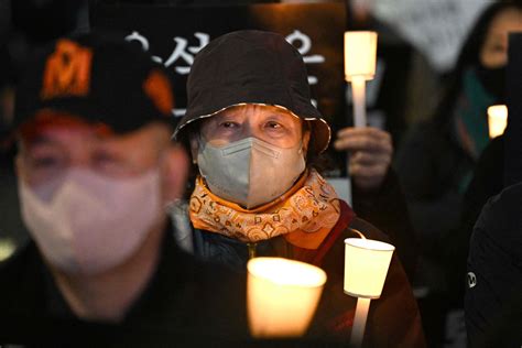 South Korea Candlelight Vigils Mourn Halloween Disaster Victims South