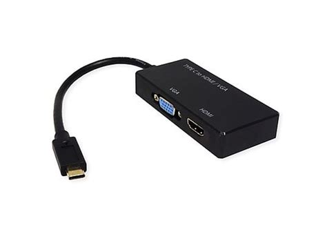 Value Beeldschermadapter Usb Type C Vga Hdmi Usb Hdmi Adapter