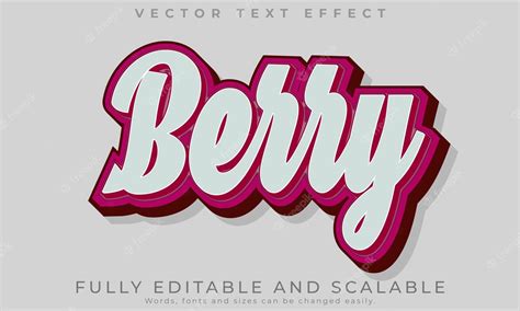 Premium Vector Editable 3d Retro Text Effect Style