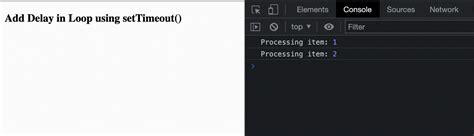 Javascript 如何在循环中添加延迟极客笔记