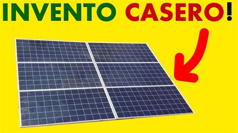 Como Hacer Un Panel Solar Casero Con Materiales Reciclados Youtube