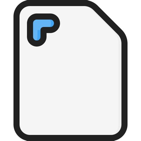 File Generic Outline Color Icon