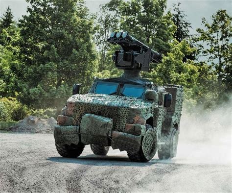 Litwa Zamawia Kolejny System Przeciwlotniczy Saab Mshorad Będzie Zainstalowany Na Pojazdach