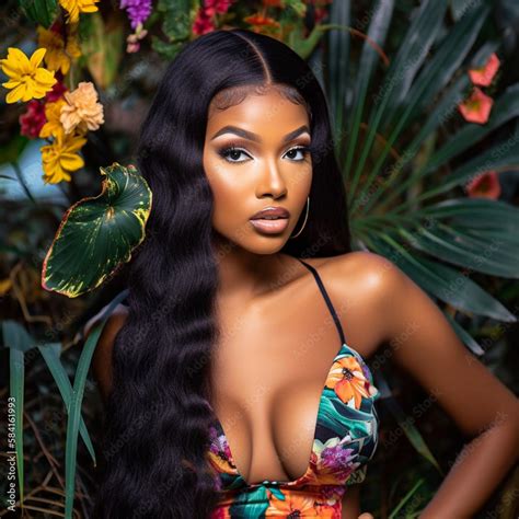 African American Beauty Model Fashion Model Hair Model Black Hair Model