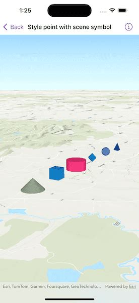 style point with scene symbol arcgis maps sdk for swift esri developer