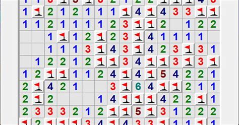 Hard Minesweeper Puzzle 70 Mines In 16x16 Grid Album On Imgur