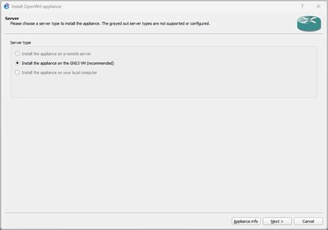 Installing An OpenWRT Router In GNS Mastering Enterprise Networks