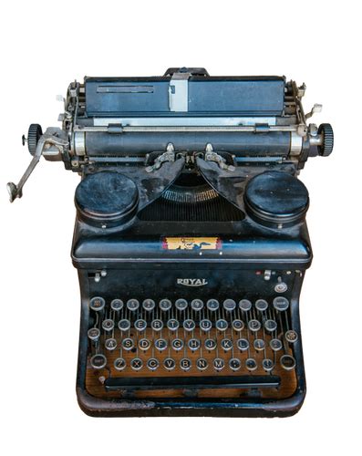 Vintage Black Royal Typewriter Fable Rentals