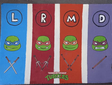 Collage Tmnt I Made For My Friends Son Rfanart