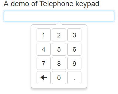 A Touch Keyboard Using Bootstrap With JQuery