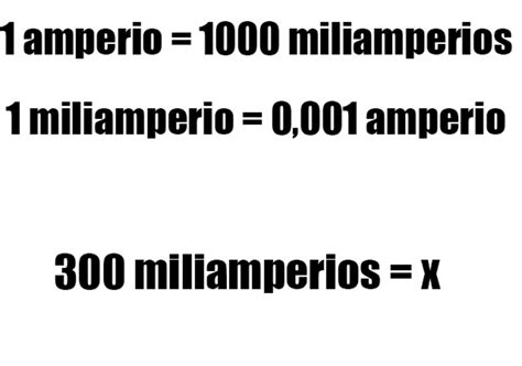 Como Se Convierte Los Miliamperios A Amperios QueHowto