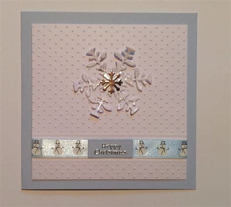 Cuttlebug Snowflake And Embossing Folder