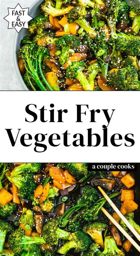 Easy Stir Fry Vegetables A Couple Cooks
