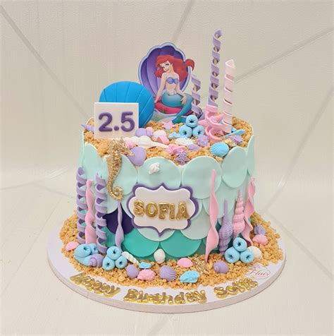 2 Tier Mermaid Cake Flair Cake Boutique