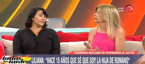 Una Mujer Reclama La Paternidad De Gerardo Romano Él Siempre Lo Supo