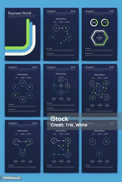 Éléments Vectoriels Infographiques Modernes Pour Les Brochures