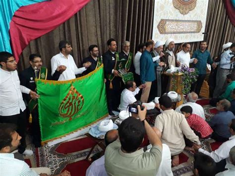 مراسم عقد اخوت و عمامه‌گذاری با حضور امام‌جمعه‌ی شیراز ایسنا