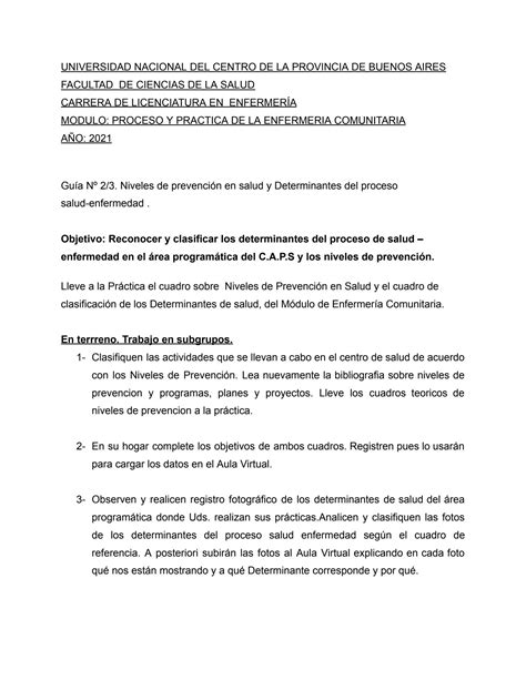 SOLUTION Tpn 2 3 Niveles De Prevenci N Y Determinantes Camposgomez